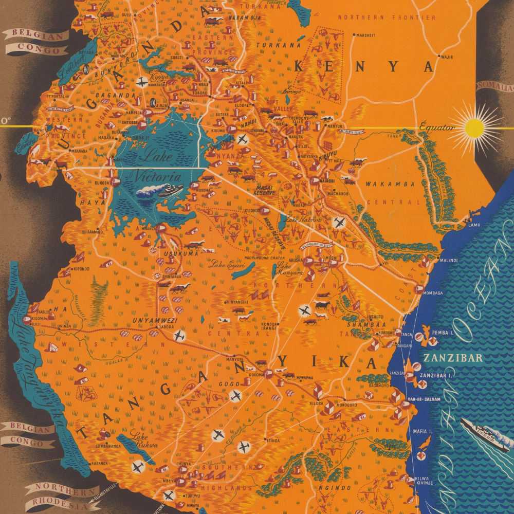 Map Eastern Africa Drought In East Africa