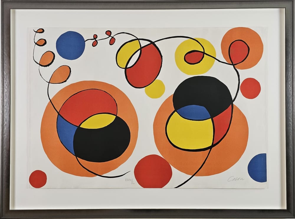 Alexander Calder, Loops and Spheres, 1970 | LE Gallery