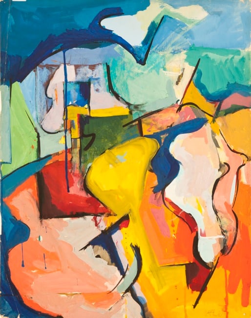 Audrey Flack | The Abstract Expressionist Years | Hollis Taggart