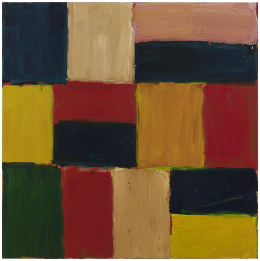 Sean Scully, Wall of Light Orange Yellow, 2000 | Thaddaeus Ropac