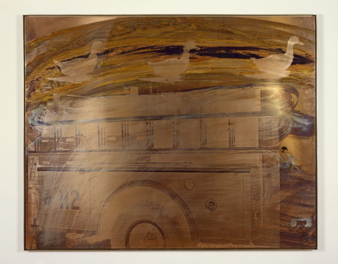 Robert Rauschenberg Foundation, Purr (Night Shade), 1991 | Thaddaeus Ropac