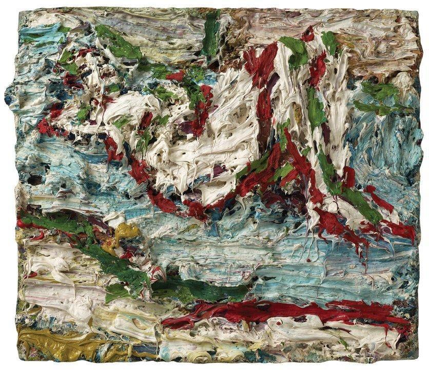 frank auerbach impasto