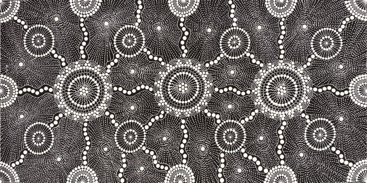 aboriginal flower art patterns