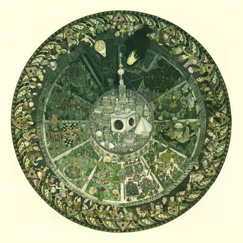 clock art installation