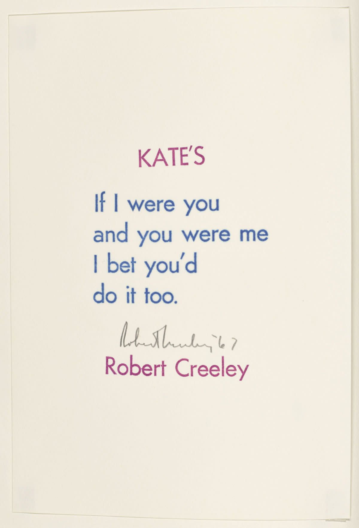 Creeley Quotes