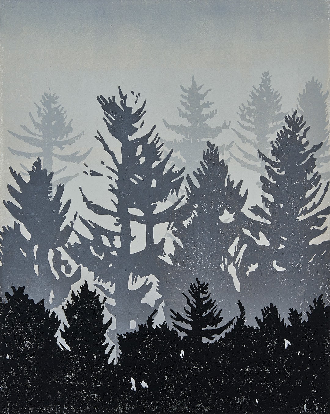 lino cut trees