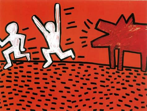 keith haring work analysis