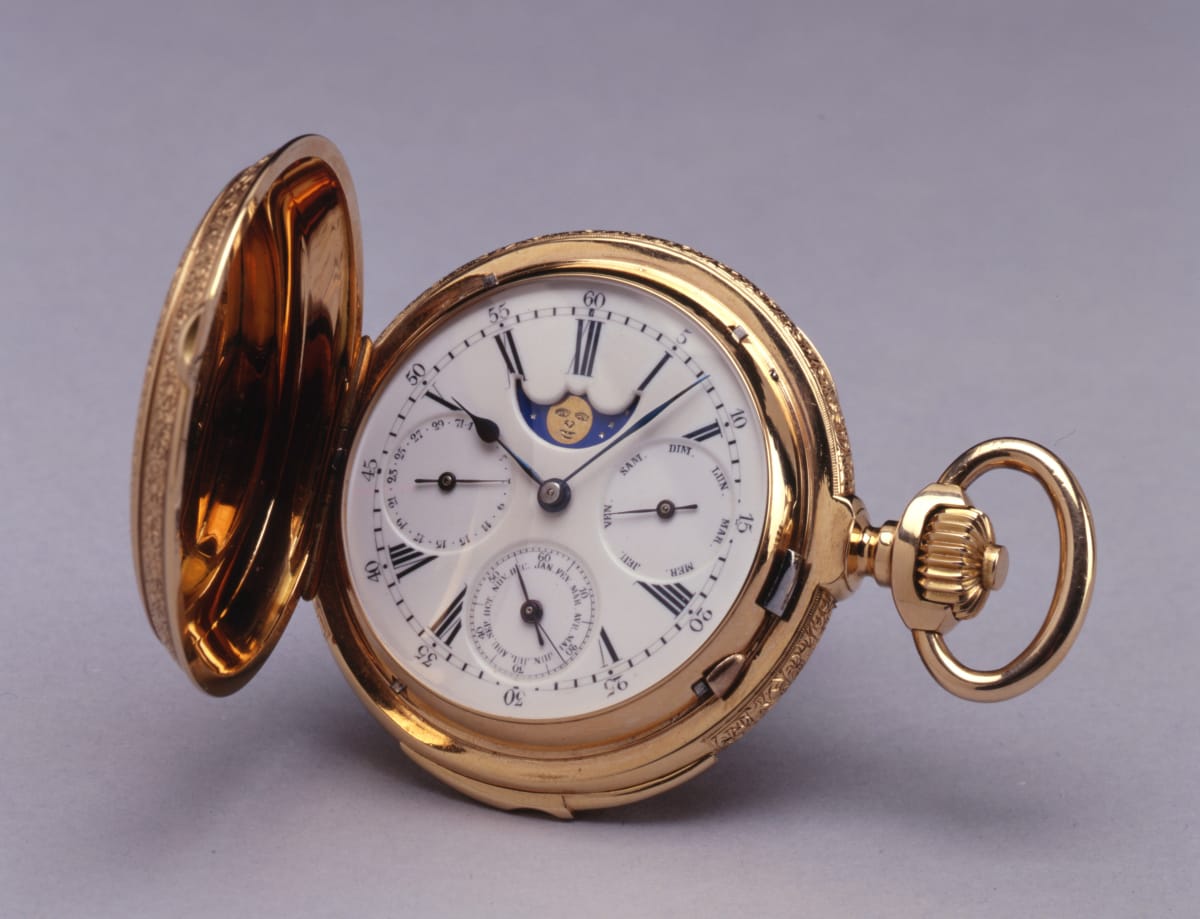 pocket astronomical clock