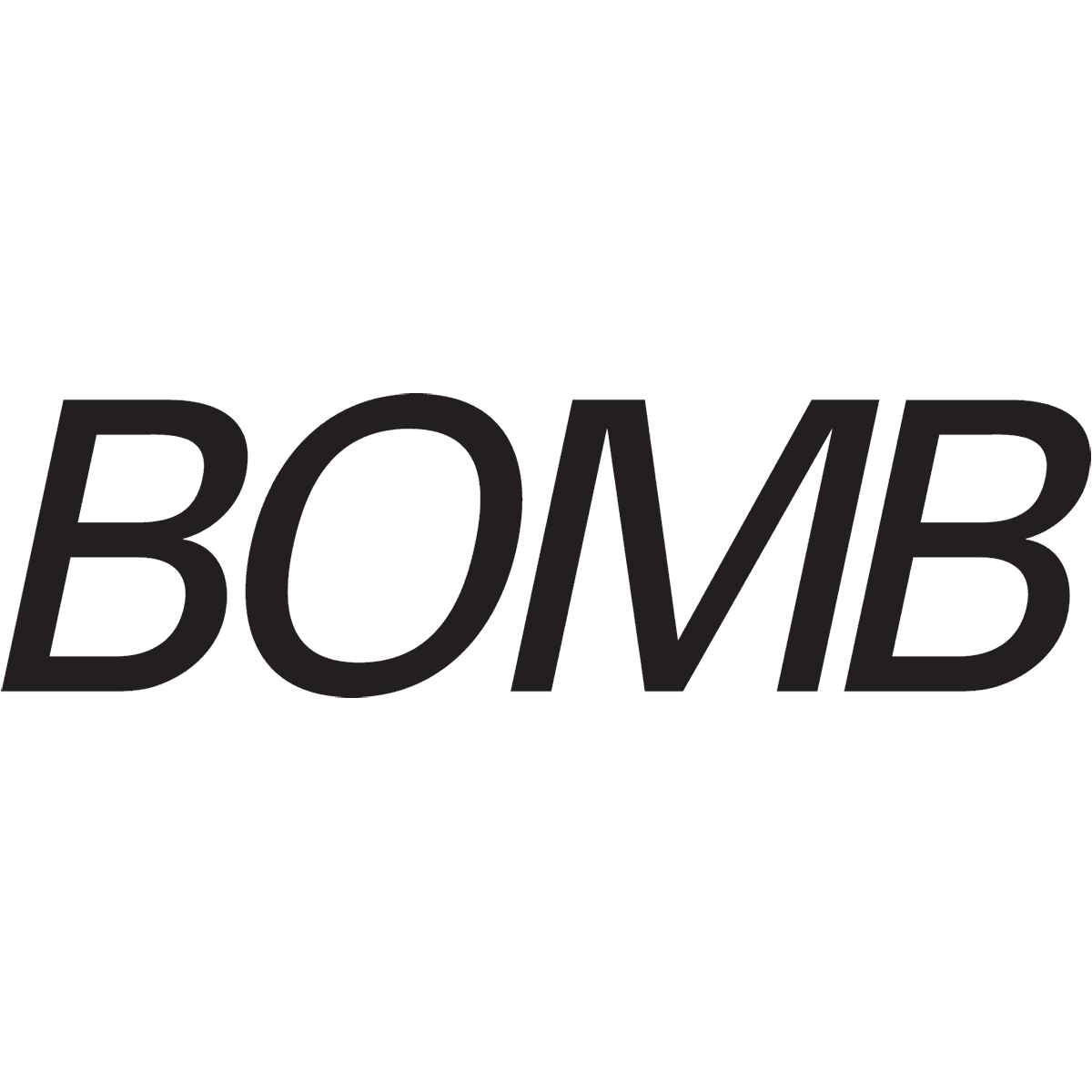 Bomb Magazine Logo