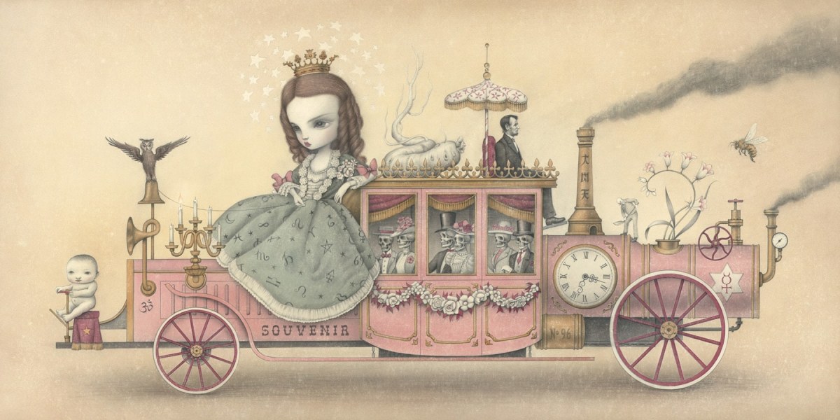Mark Ryden Hintergrundbild Euglena (#111) (2014) By Mark Ryden