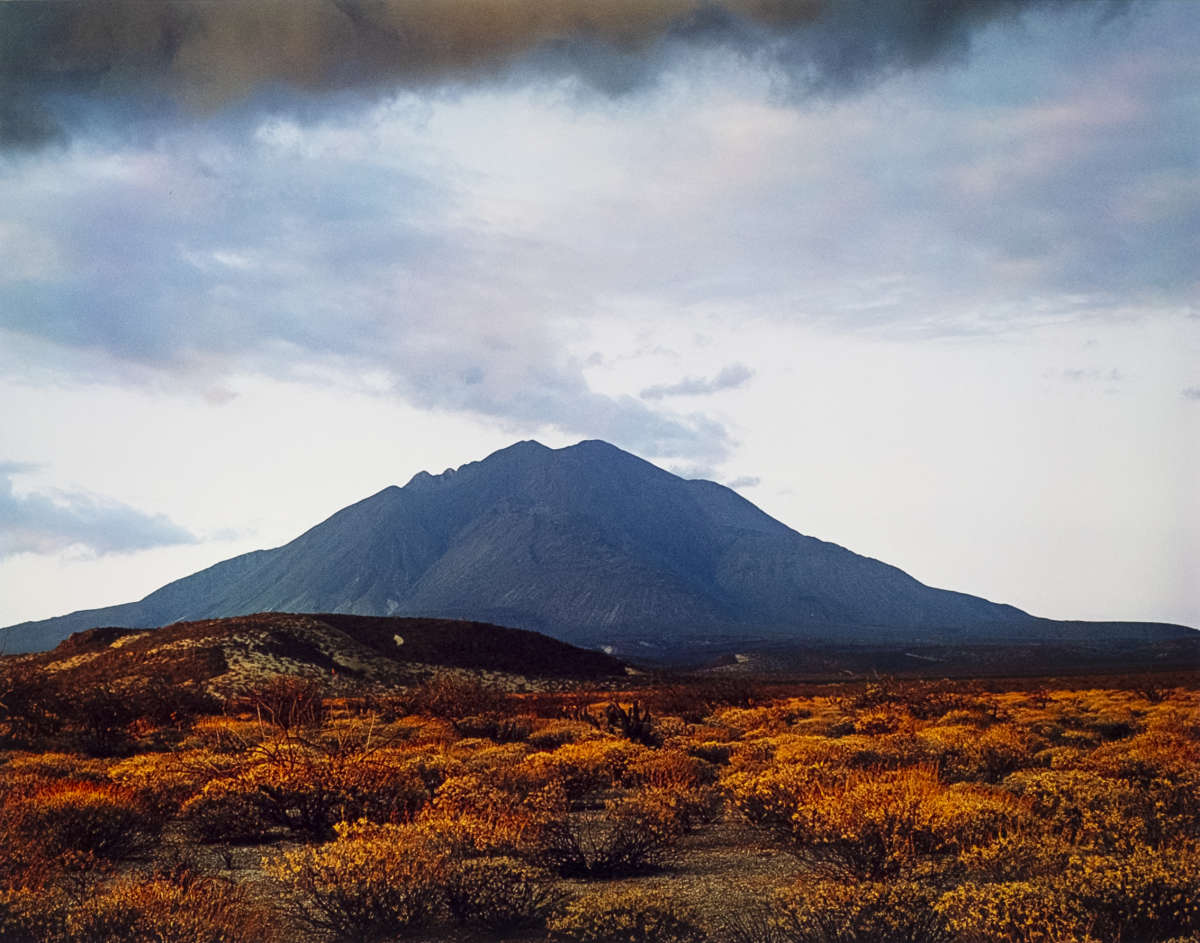 Eliot Porter, Sunset behind Las Tres Virgenes Volcano, Near Mezquital, Baja, California, August ...