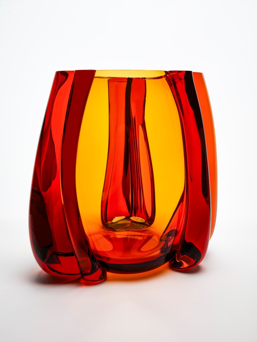 Emmanuel Babled, Rods Ambar Vase, 2024 | Twenty First Gallery