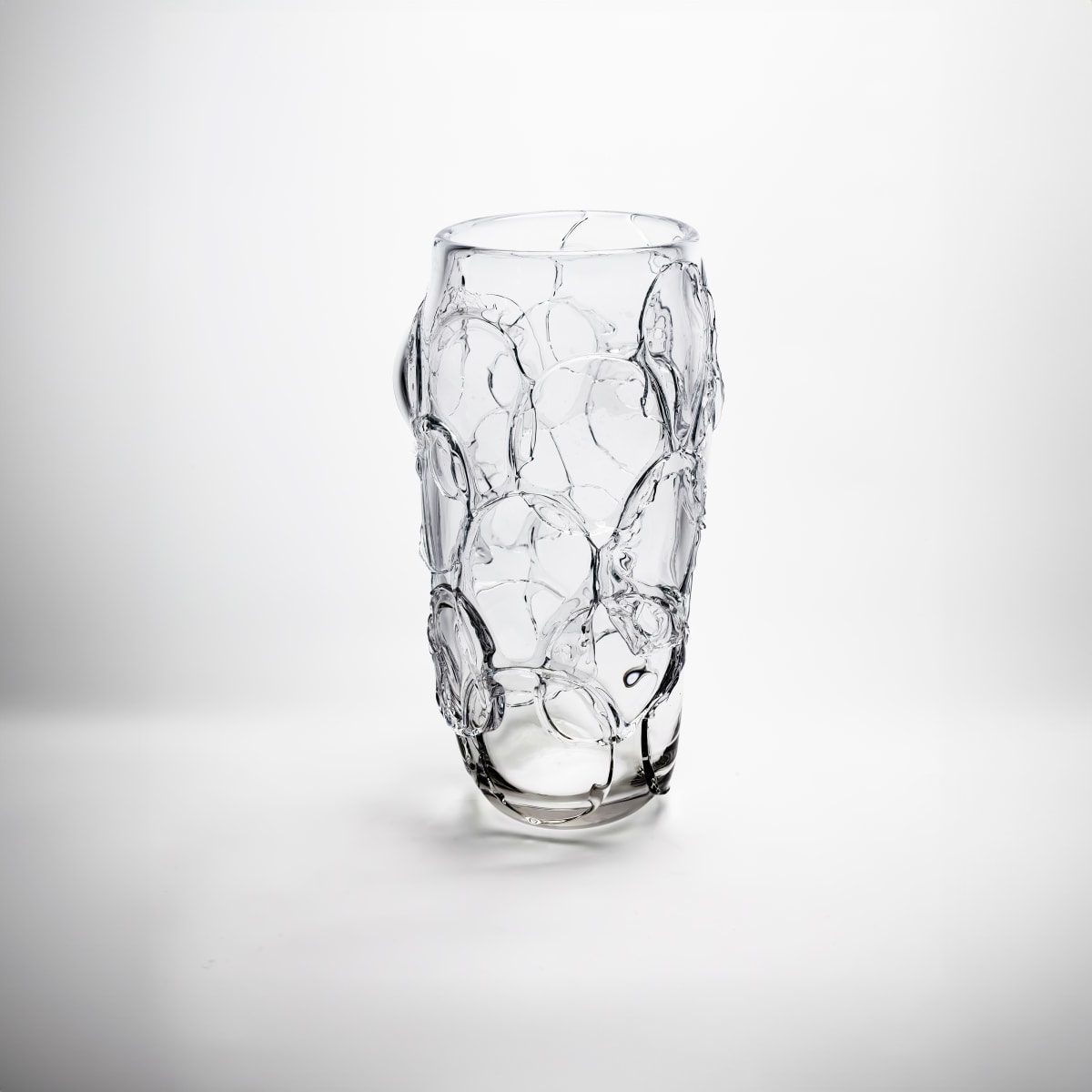 Emmanuel Babled, Burst Bubbles Clear Vase, 2024 | Twenty First Gallery