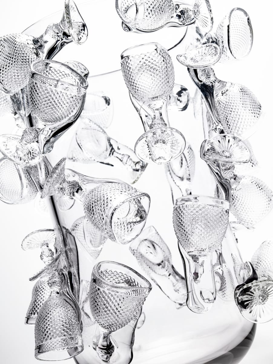 Emmanuel Babled, Bicos Transparent Vase, 2024 | Twenty First Gallery