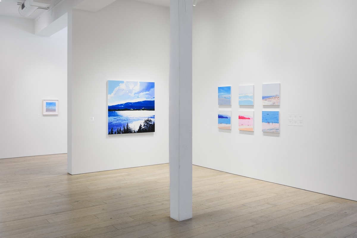 Isca Greenfield-Sanders, Four Figures Beach, 2024 | Berggruen