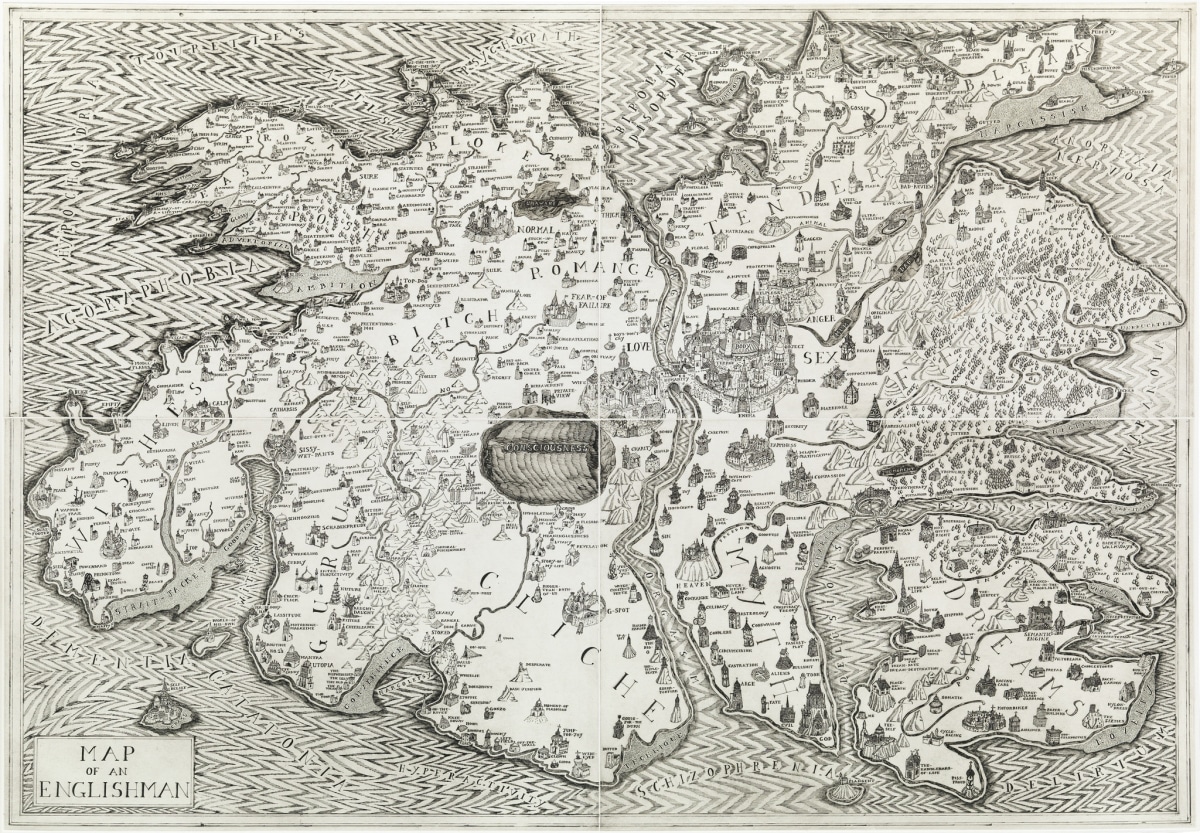 Grayson Perry, Map of an Englishman, 2004 | Victoria Miro