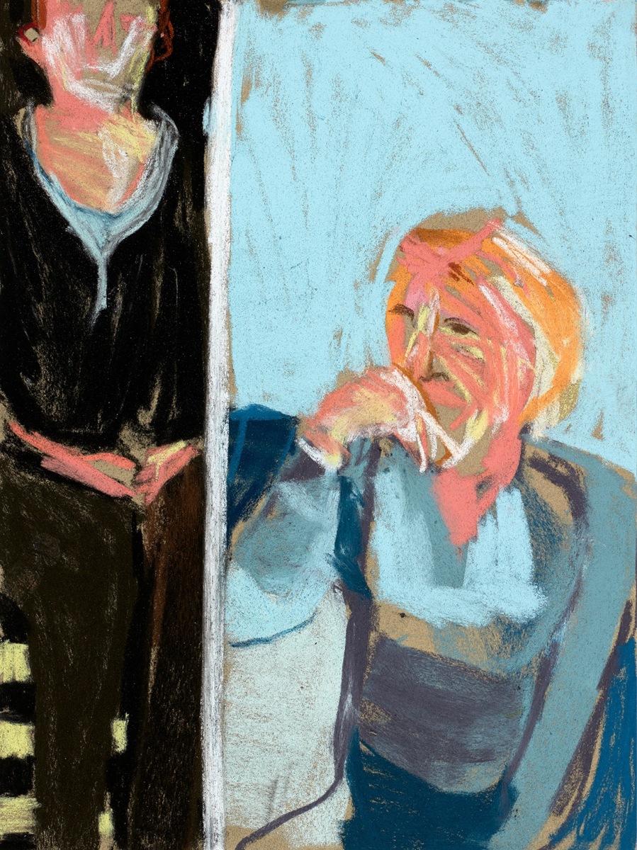 Chantal Joffe, The Conversation, 2015 | Victoria Miro