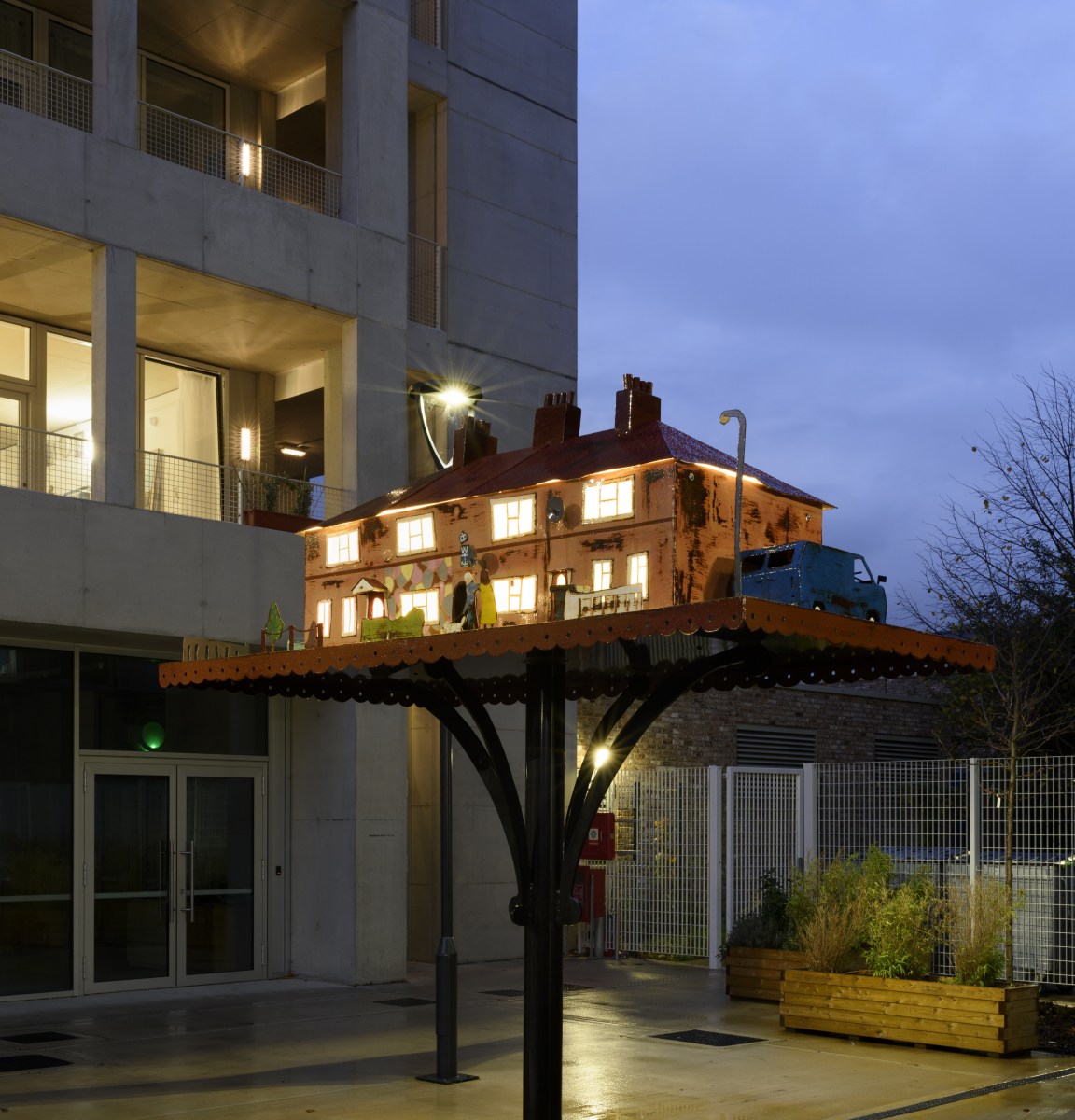 First permanent public sculpture in London by Grayson Perry is unveiled ...