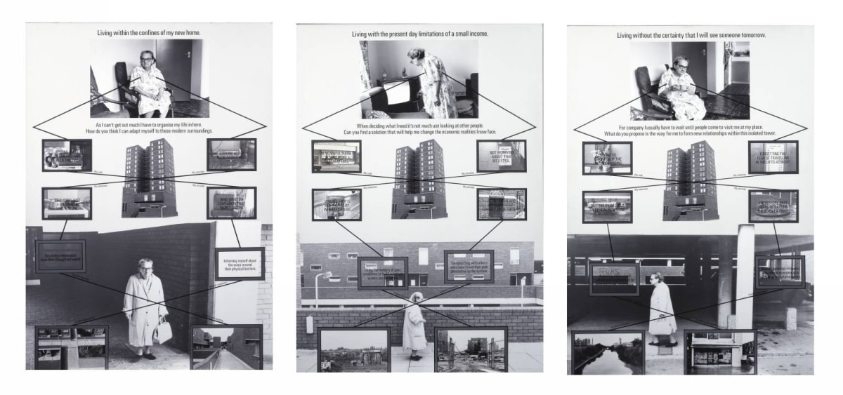 Work by Stephen Willats on display at Tate Britain | Victoria Miro