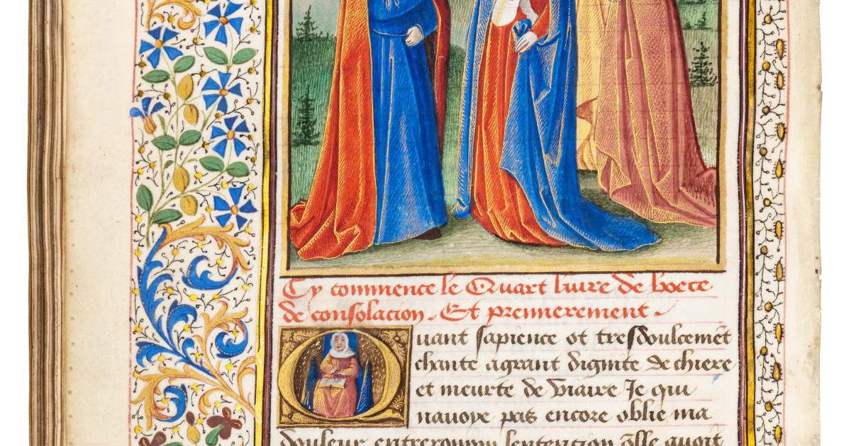 A landmark of medieval intellectual culture: Boethius's Consolation of ...