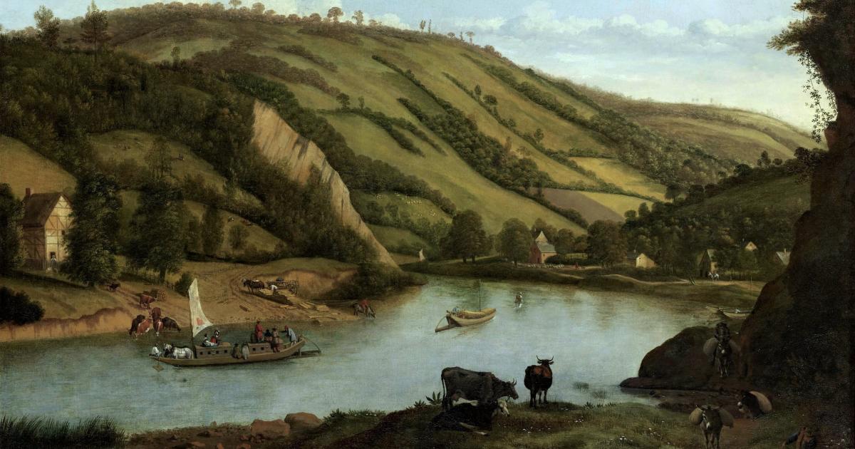 JAN SIBERECHTS, The River Thames below Culham, 1682 | Andrew Clayton-Payne