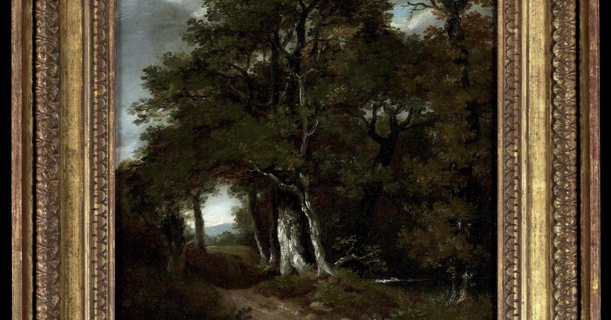 JOHN CONSTABLE R.A., A Path through a Wood | Andrew Clayton-Payne