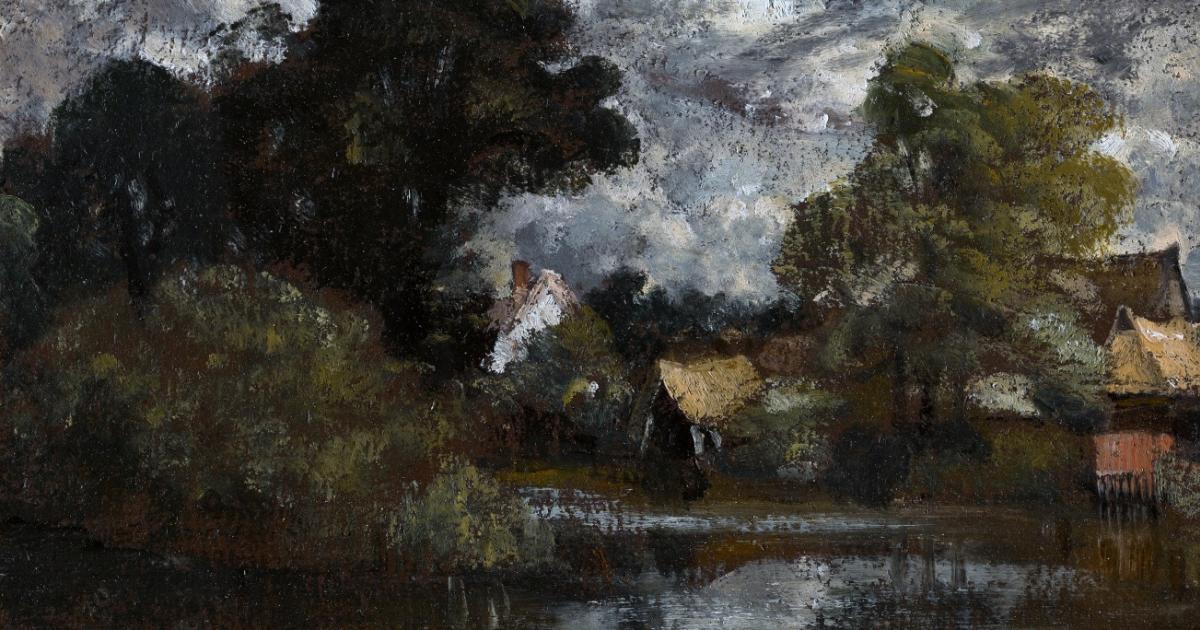JOHN CONSTABLE R.A., STUDY FOR THE WHITE HORSE | Andrew Clayton-Payne