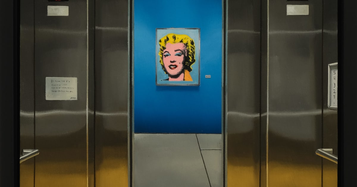 Peter Harris, Floor 5 with Marilyn, 2024 | ARCADIA CONTEMPORARY
