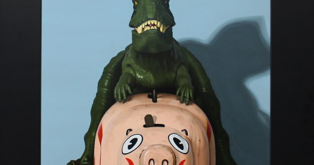 Kari Tirrell, Jurassic Pork, 2023 | ARCADIA CONTEMPORARY