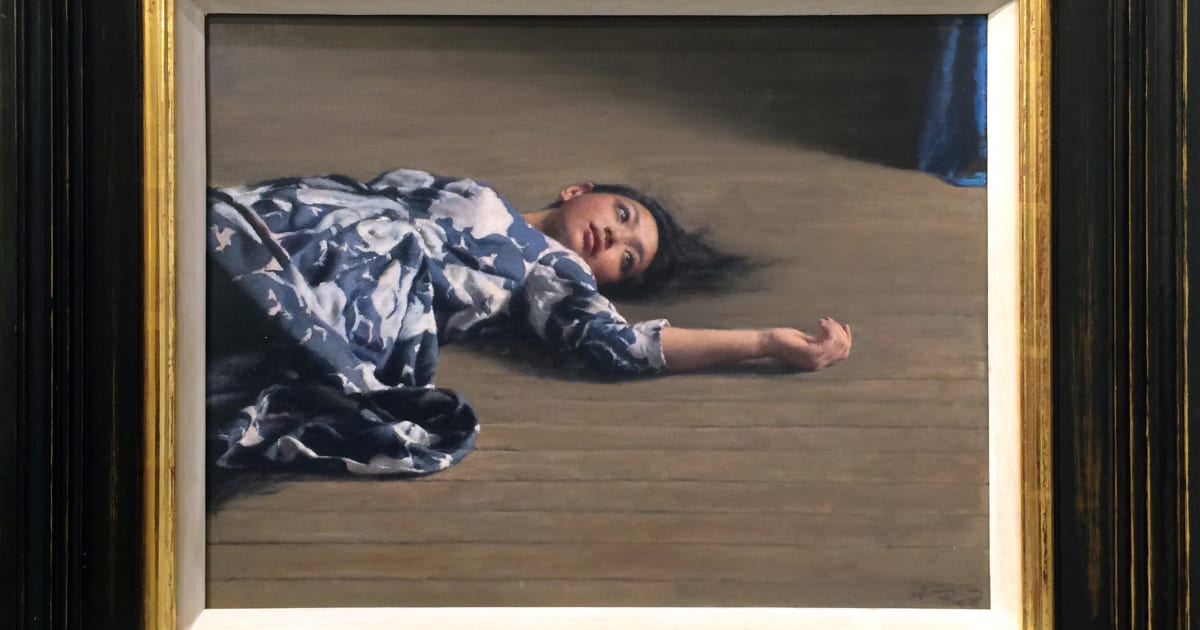 Alex Russell Flint, The Fall, 2018 | ARCADIA CONTEMPORARY