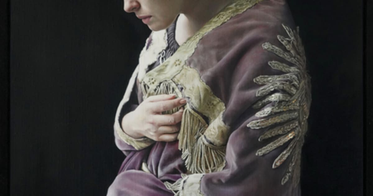 Anne-Christine Roda, The Purple Cape, 2022 | ARCADIA CONTEMPORARY