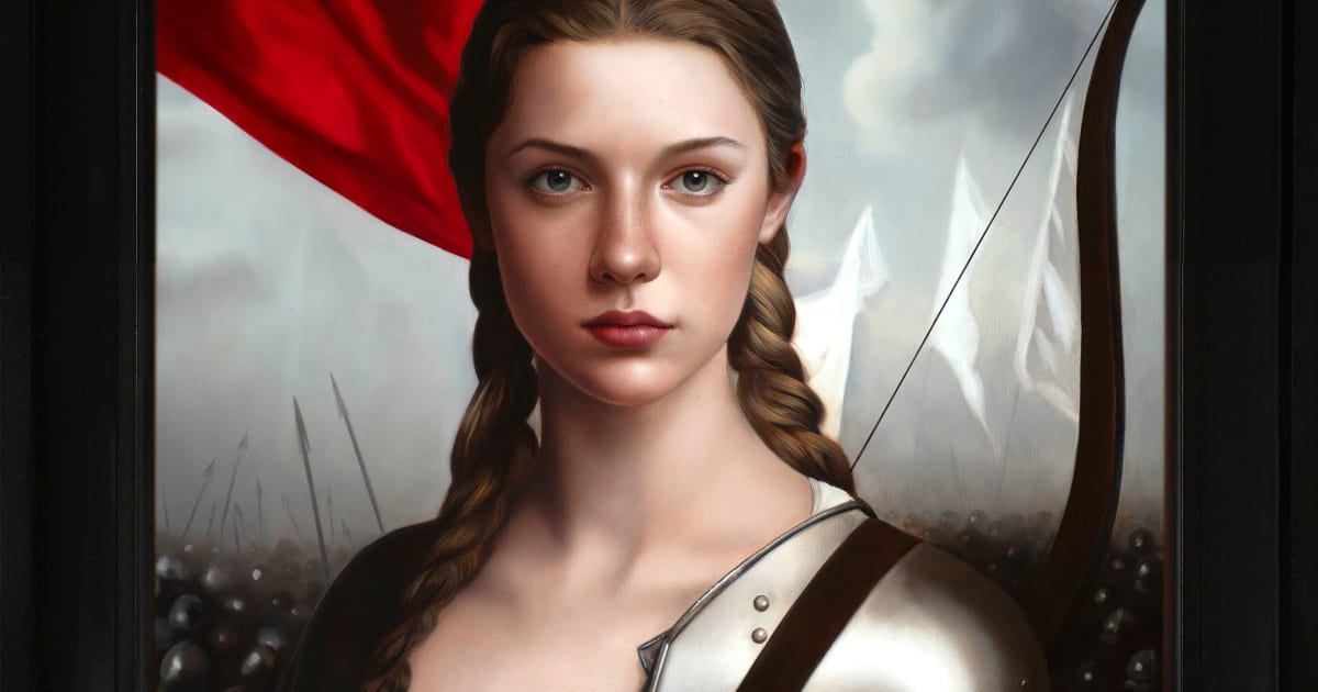 Mary Jane Ansell, Love's Bright Armour III, 2024 | ARCADIA CONTEMPORARY