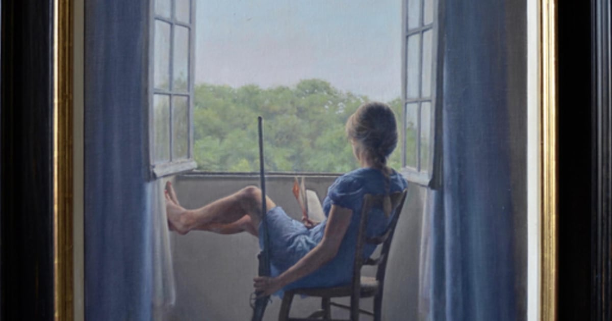 Alex Russell Flint, Waiting, 2016 | ARCADIA CONTEMPORARY