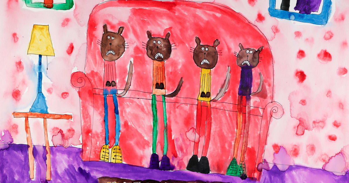 Alex Scott, Family of Ferrets, 2019 | Arts of Life - Circle Contemporary