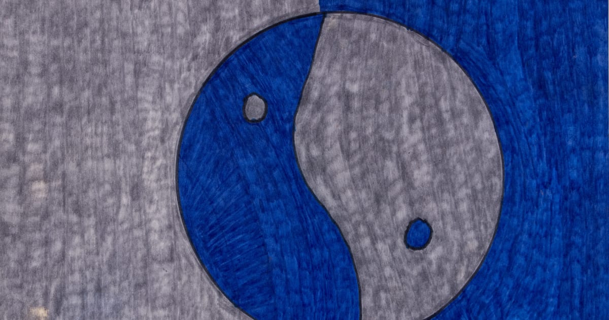 Bill Lilly, Yin Yang Sign, 2022 | Arts of Life - Circle Contemporary