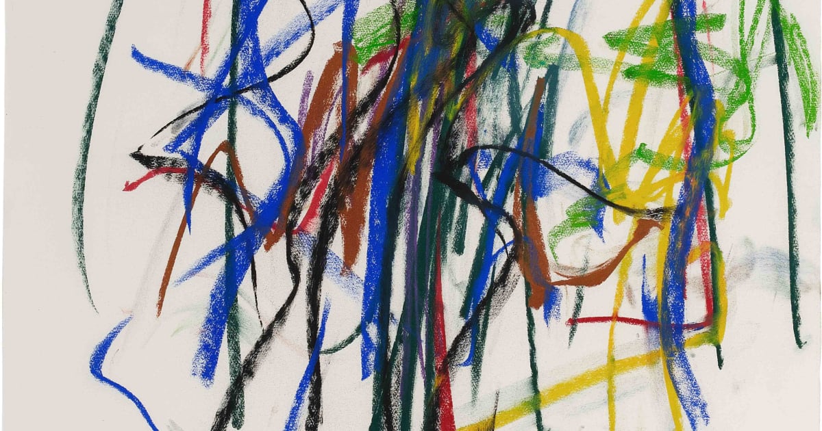 joan mitchell drawings