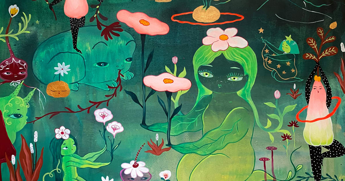 Tanja McMillan, Star Garden, 2024 | Bergman Gallery