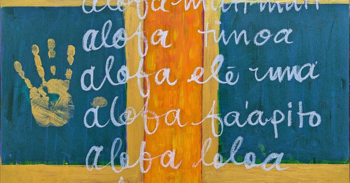 Fatu Feu'u, Alofa Loloa (Long Lasting Love), 2024 | Bergman Gallery