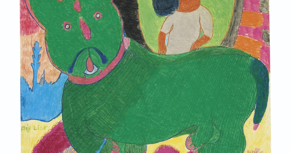 Nellie Mae Rowe | The Keen Collection of Outsider Art at Bethany Mission