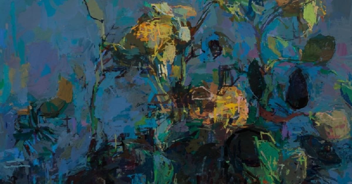 KATE HOPKINS, Rose Garden, Apricot, 2020 | Browse & Darby