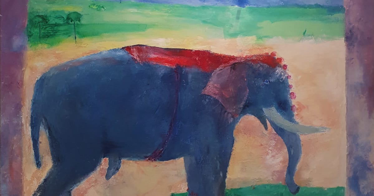 ANTHONY FRY, Big Temple Elephant | Browse & Darby