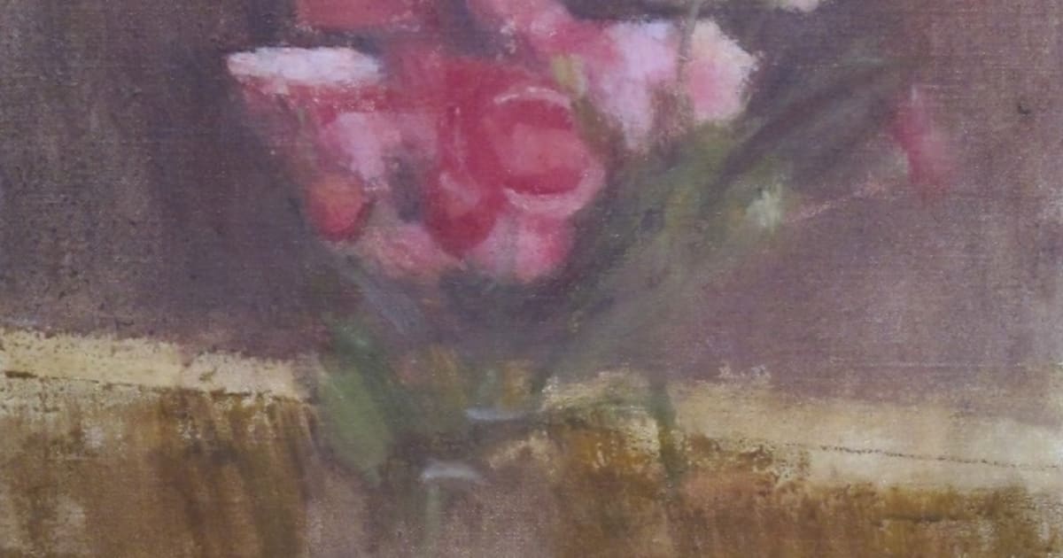 VICTOR PASMORE, Roses in a Vase, 1940-42 | Browse & Darby