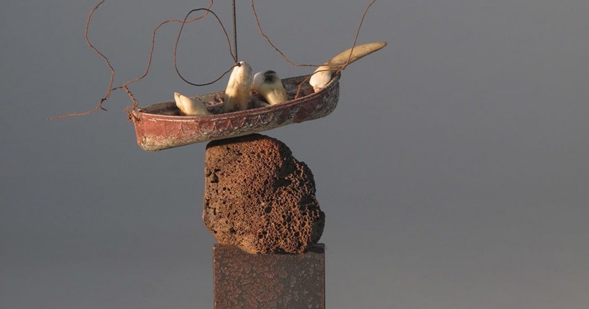 Tom Arthur, The Moon and the Tooth Boat, 2018 | Defiance Gallery