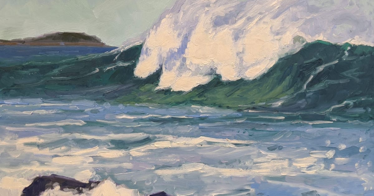 Benjamin Lussier: Prout's Neck & Monhegan Island | Moss Galleries