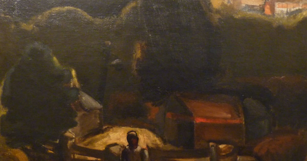 Josef Herman 1911 - 2000 - Biography | Ffin y Parc Gallery