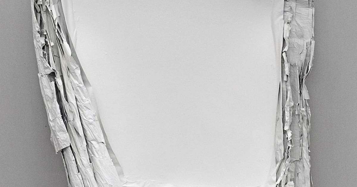 Eric Baudart, conCav extra blanc, 2020 | Galerie Christophe Gaillard