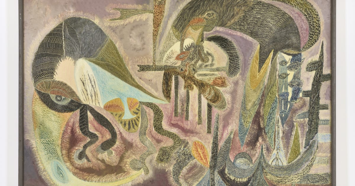 Ursula Schultze-Bluhm, Polypen untersich, 1959 | Galerie Christophe ...