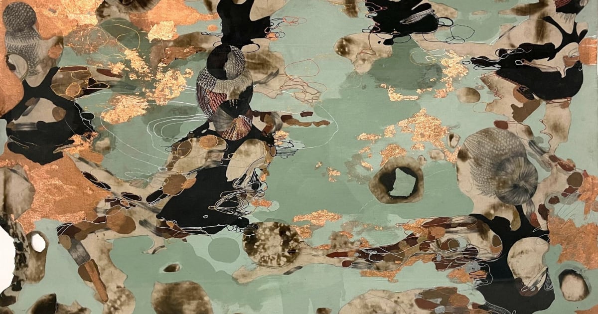 Modupeola Fadugba, Water So Blue: Six Swimmers, 2021 | Gallery 1957