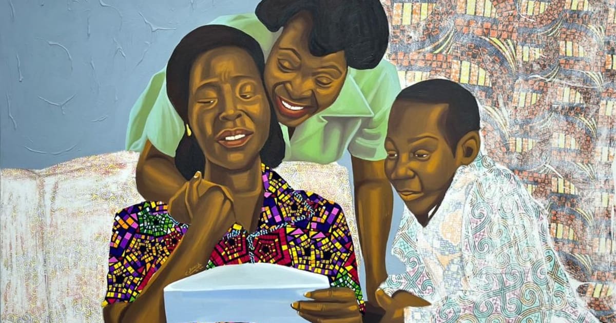 Cornelius Annor, A letter of tears of Joy, 2022 | Gallery 1957