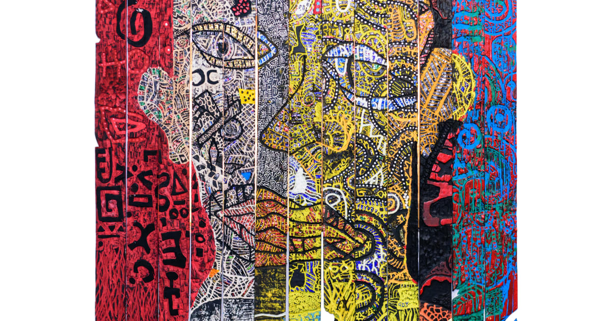 Gerald Chukwuma, "OBI AGU" THE HARD MAN'S JOURNEY , 2018 | Gallery 1957